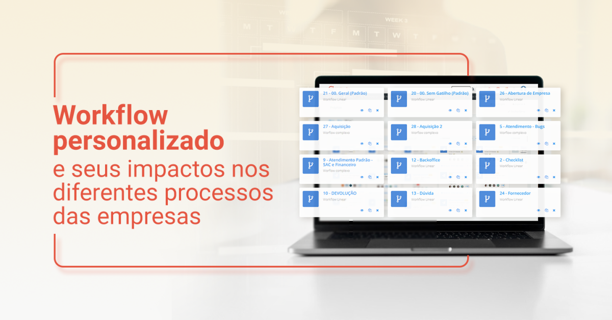 Workflow personalizado e seus impactos nos diferentes processos da ...